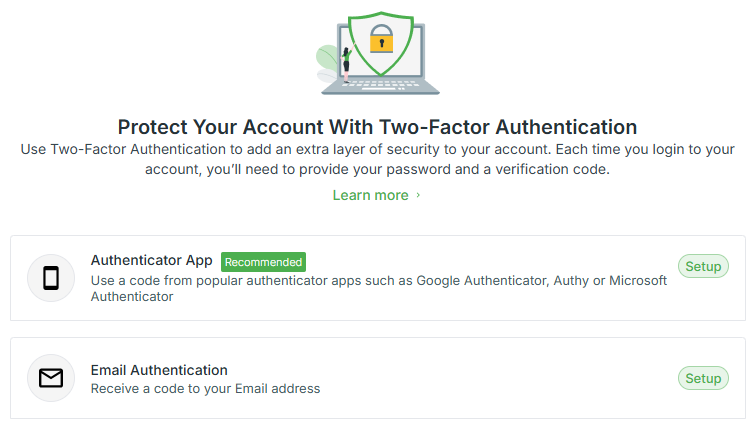 Setting up Two-Factor Authentication – Paddle Australia